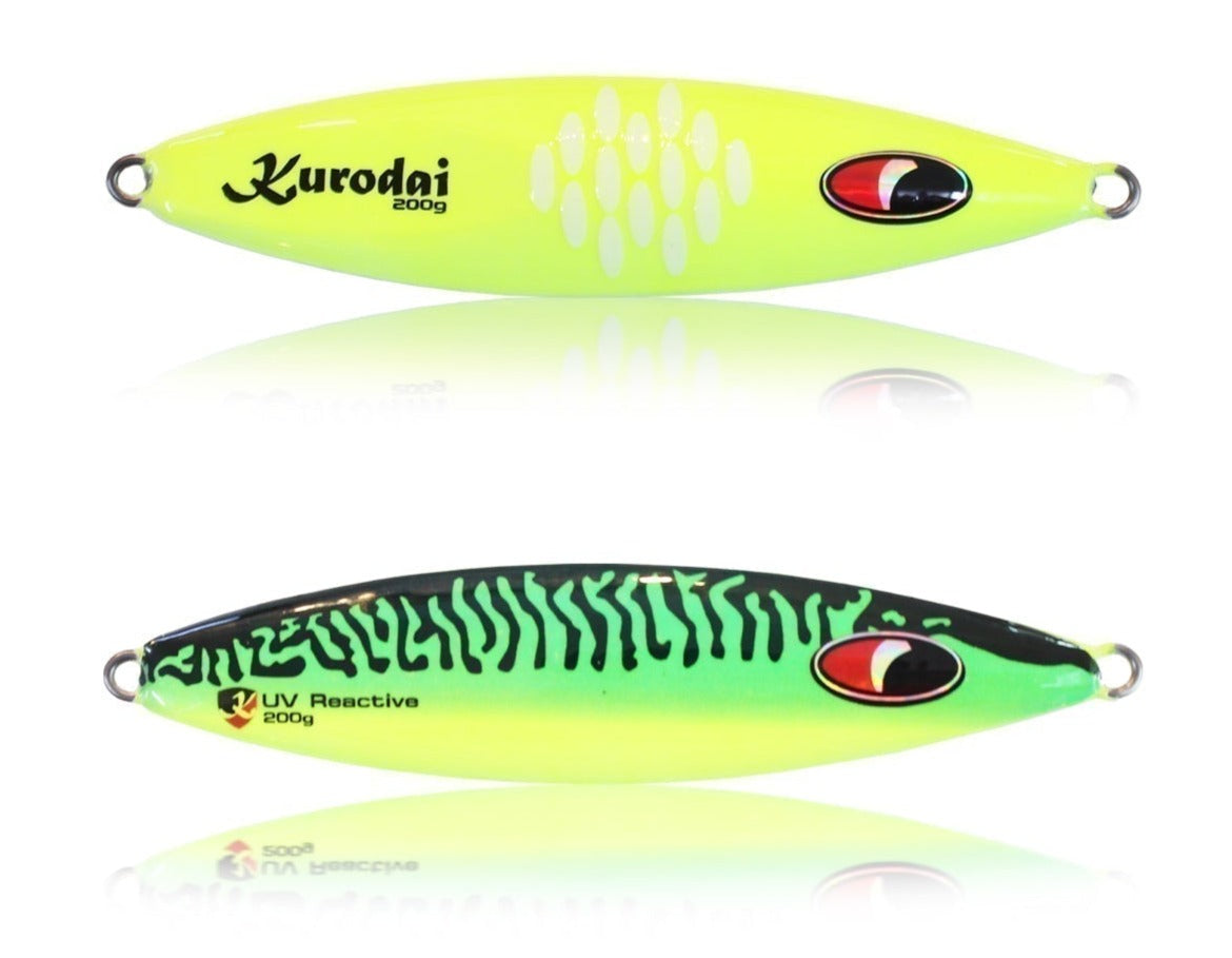 Jigging Lure | Kurodai Flutter MACKEREL GREEN Series 130g / 200g ...